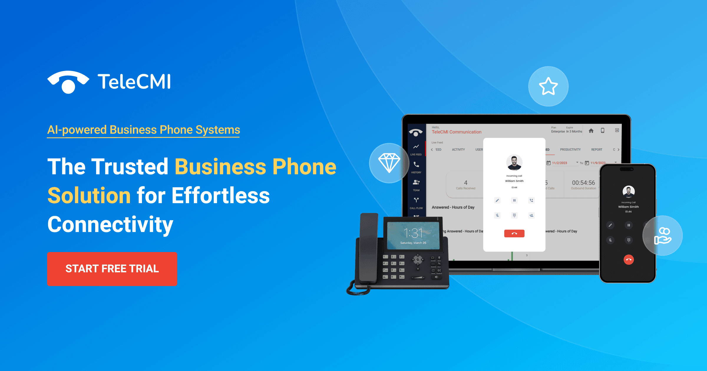 AI-Driven Business Phone System | Try It Free Today!