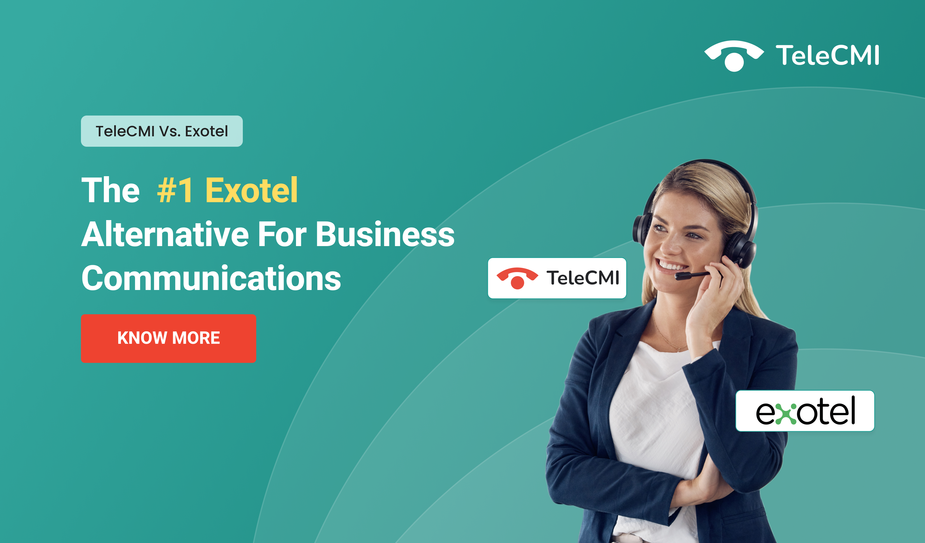 TeleCMI: #1 Exotel Alternative For Business Communication