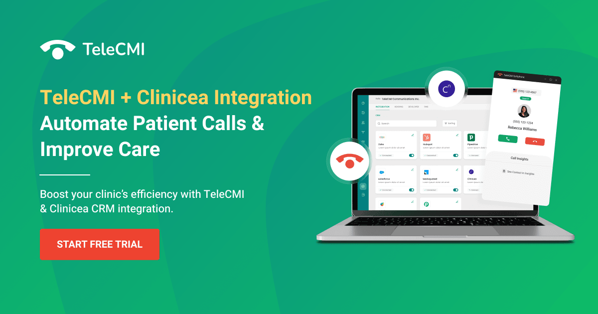 TeleCMI + Clinicea Integration | Seamless Patient Care