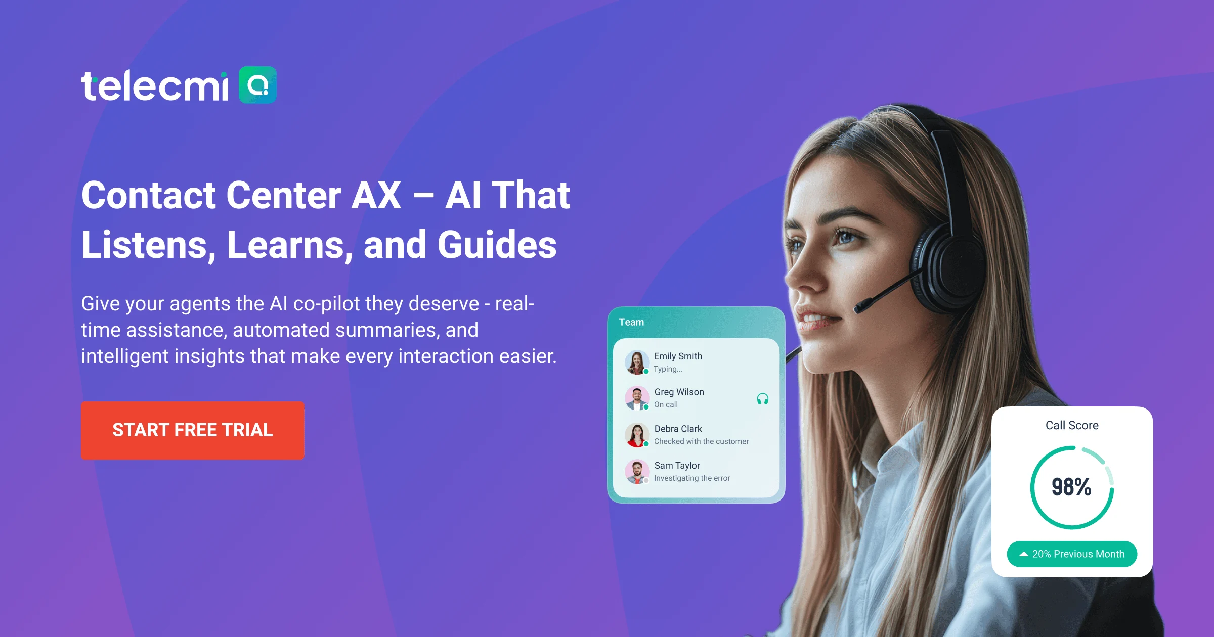 Contact Center AX for Smarter Agent Experience & Productivity